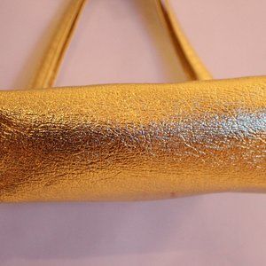 Bags | Vintage Gold Top Handle Handbag Purse Bag | Poshmark